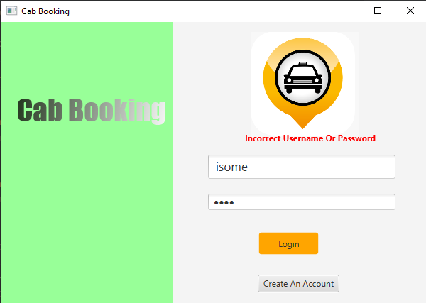 GitHub - isomer04/cabBooking