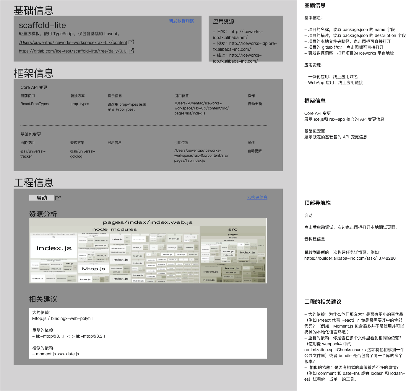 RFC: 项目仪表盘 · Issue #682 · apptools-lab/AppWorks · GitHub