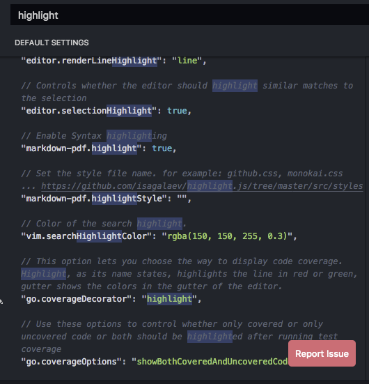 Report issue button gets in the way · Issue #45485 · microsoft/vscode ...