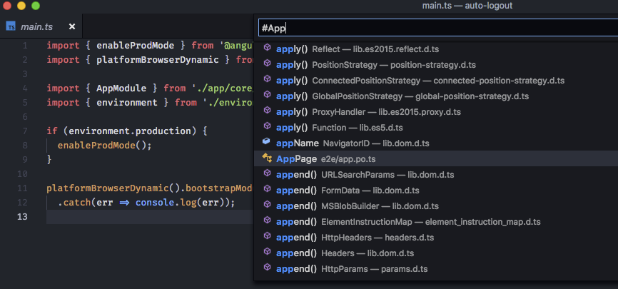Search symbol · Issue #47071 · microsoft/vscode · GitHub