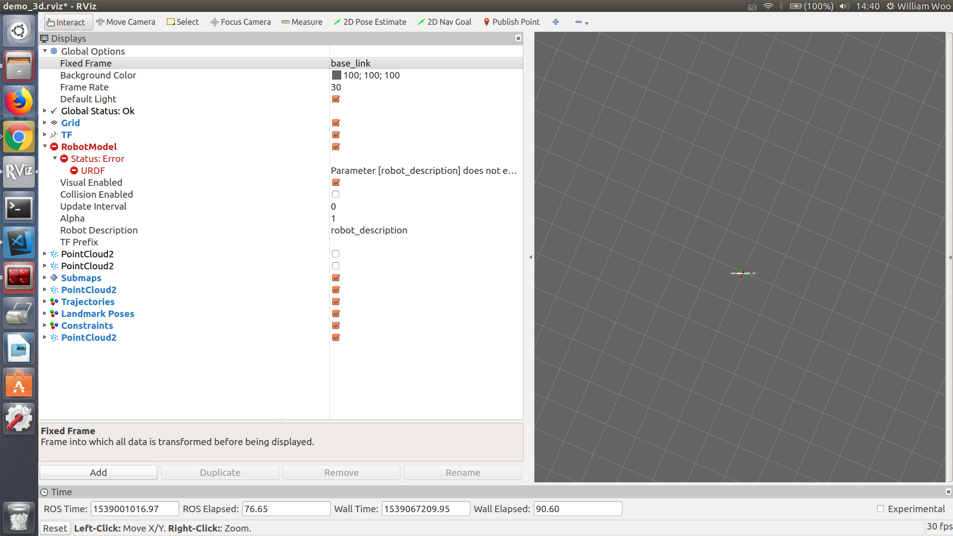 Cartographer 3D with IMU, 1 Velodyne-16 LiDAR. No map output · Issue #1052 · cartographer ...