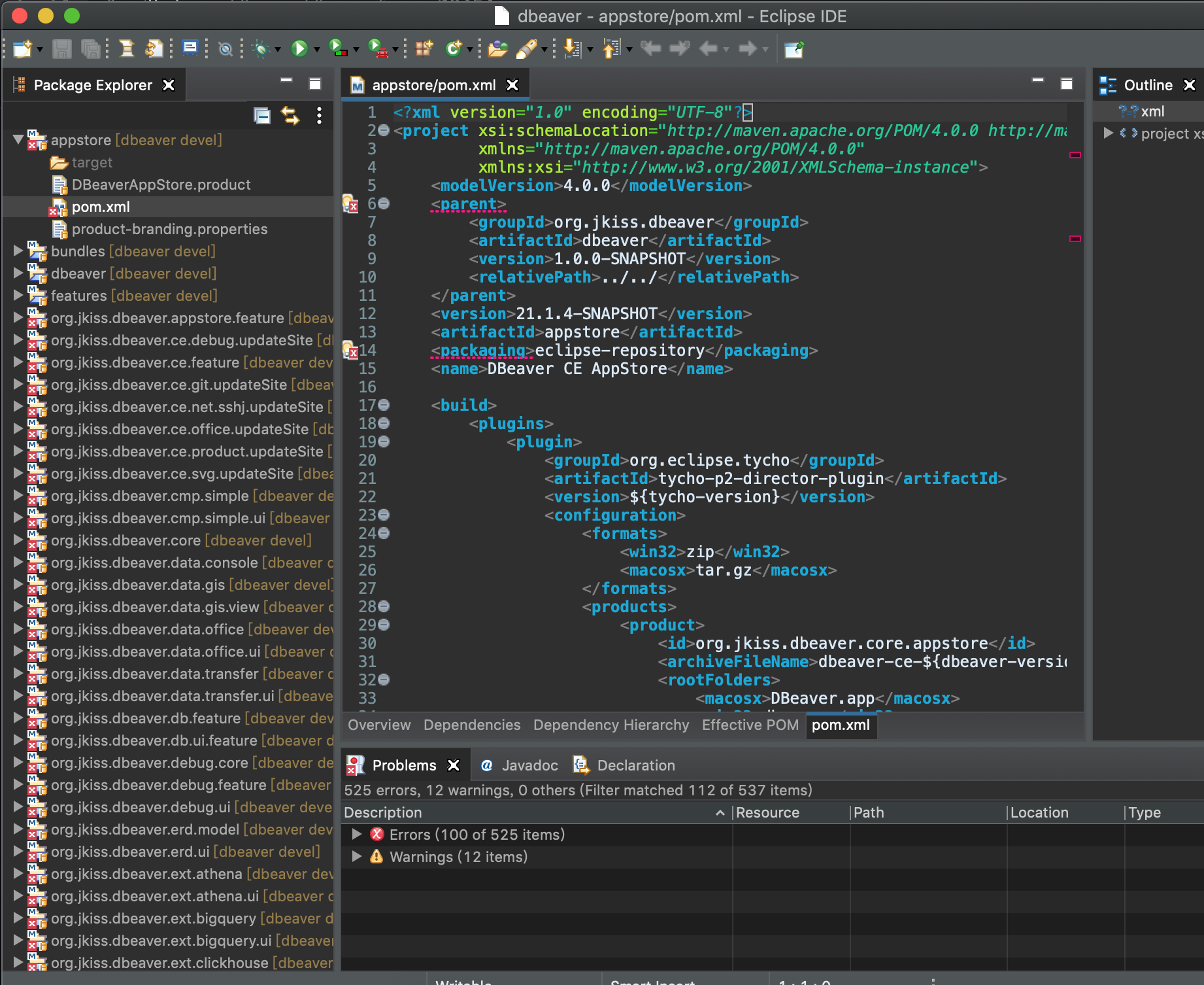 No Marketplace Entries Found To Handle Execution · Issue 13454 · Dbeaverdbeaver · Github 