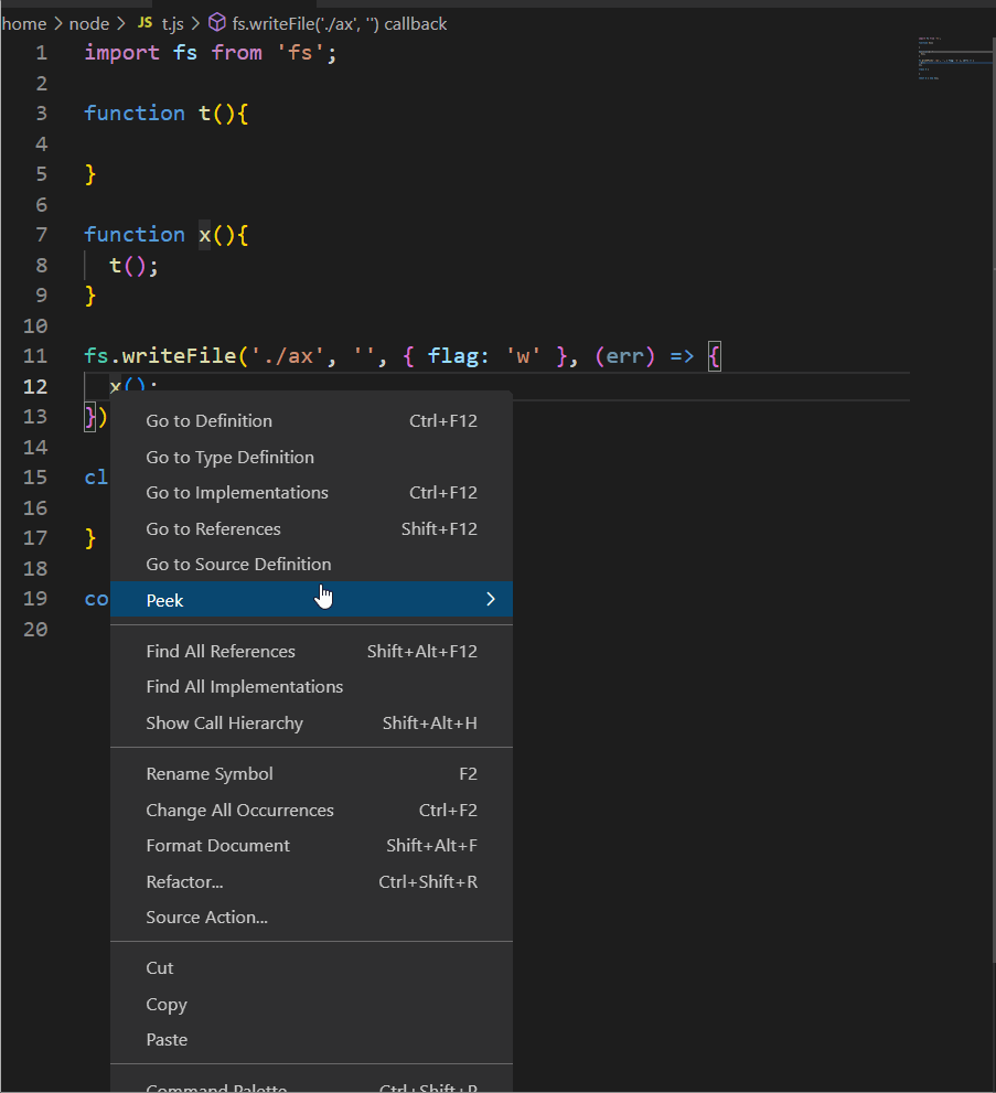 In Peek Call Hierarchy, SymbolKind Icon is inconsistent after switch call hierarchy direction ...