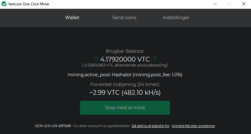 OCM GUI displayed in Danish when Windows display language is English · Issue #158 · vertcoin ...