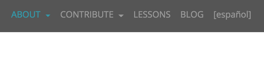 Brighten color for header banner text? · Issue #494 · programminghistorian/jekyll · GitHub