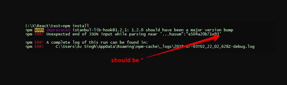 Not run after run this command npm install --save react-bootstrap ...