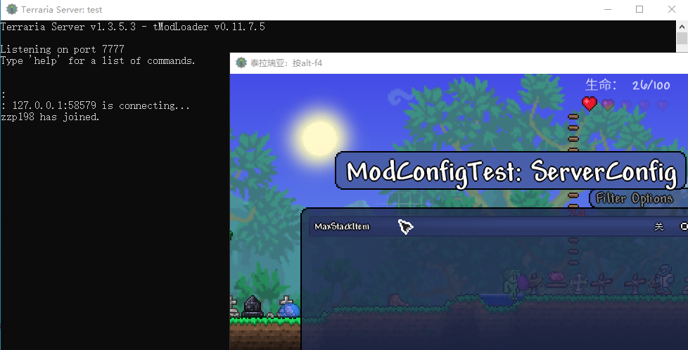 ModConfig Sync Problem · Issue #999 · tModLoader/tModLoader · GitHub