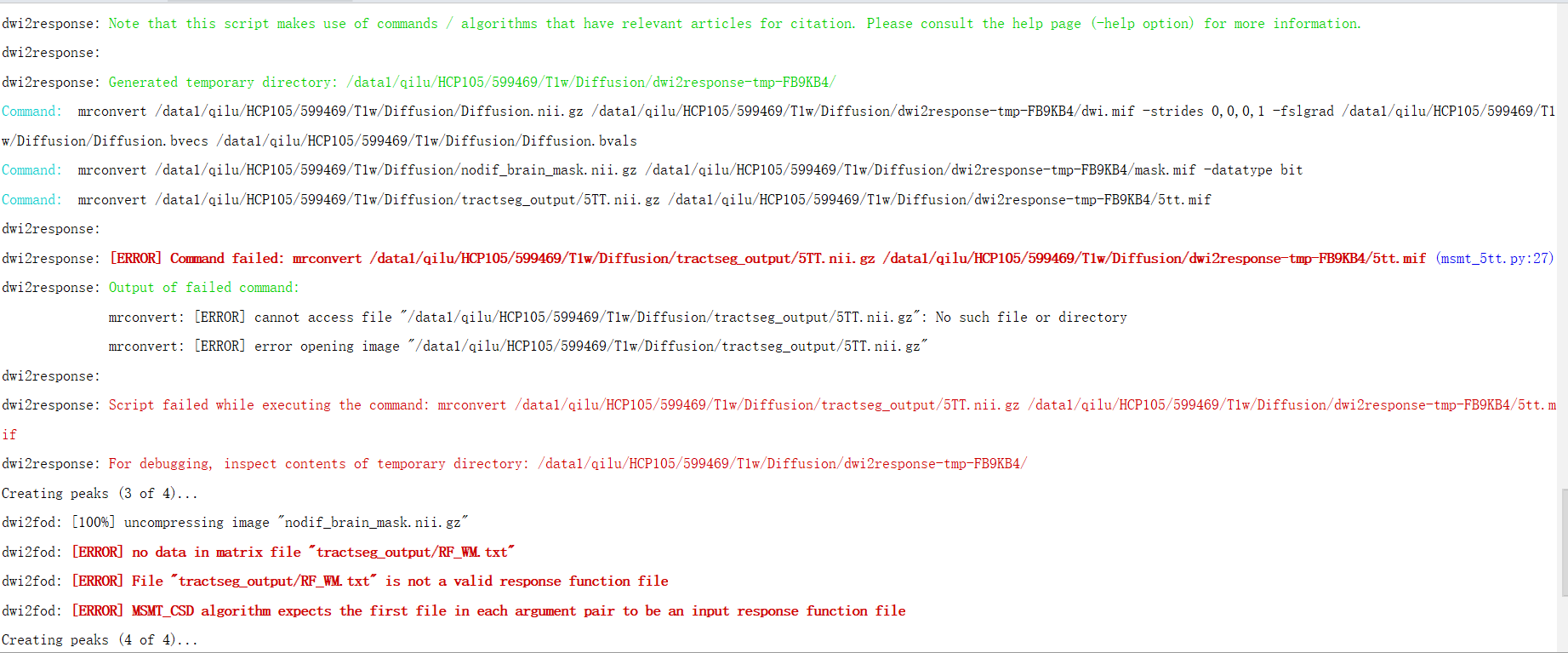 cannot access file "/HCP105/599469/T1w/Diffusion/T1w_acpc_dc_restore ...