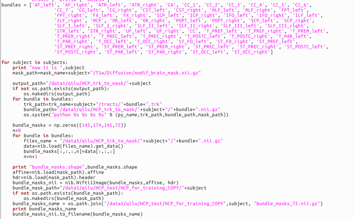 The Dice scores are low using my model. · Issue #64 · MIC-DKFZ/TractSeg · GitHub