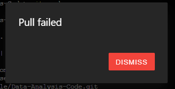 Push / Pull failing with no message · Issue #359 · jupyterlab/jupyterlab-git · GitHub