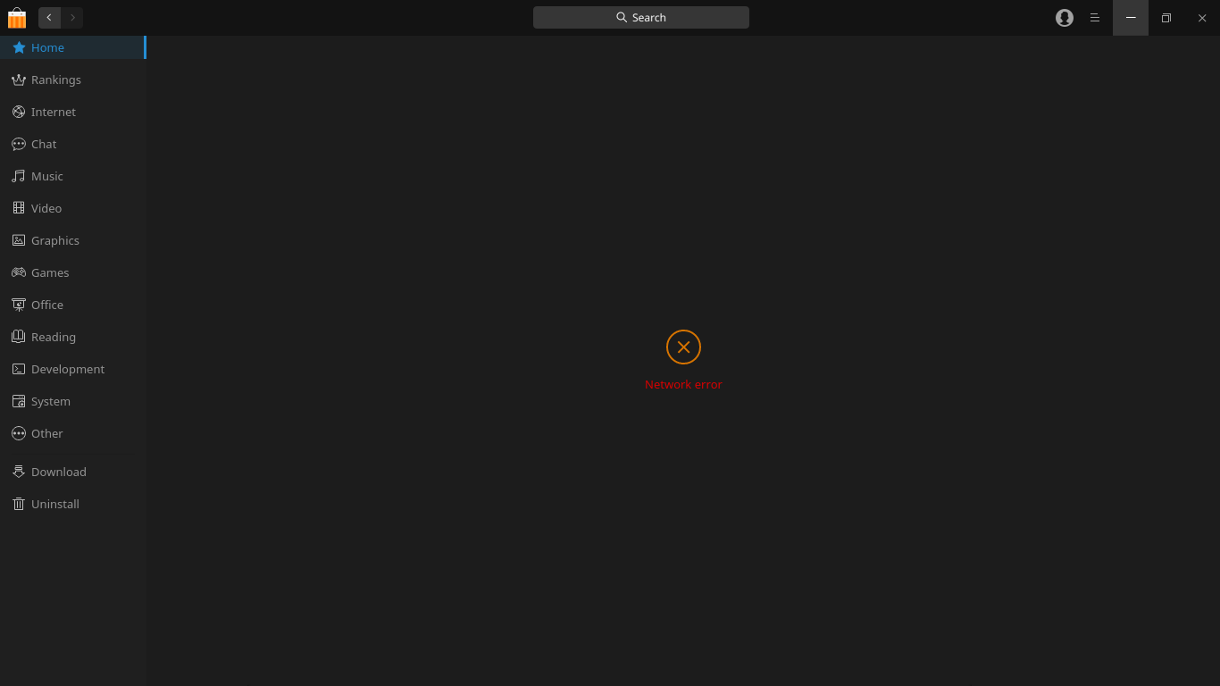 Network Error In Deepin App Store · Issue #1640 · linuxdeepin/developer-center · GitHub