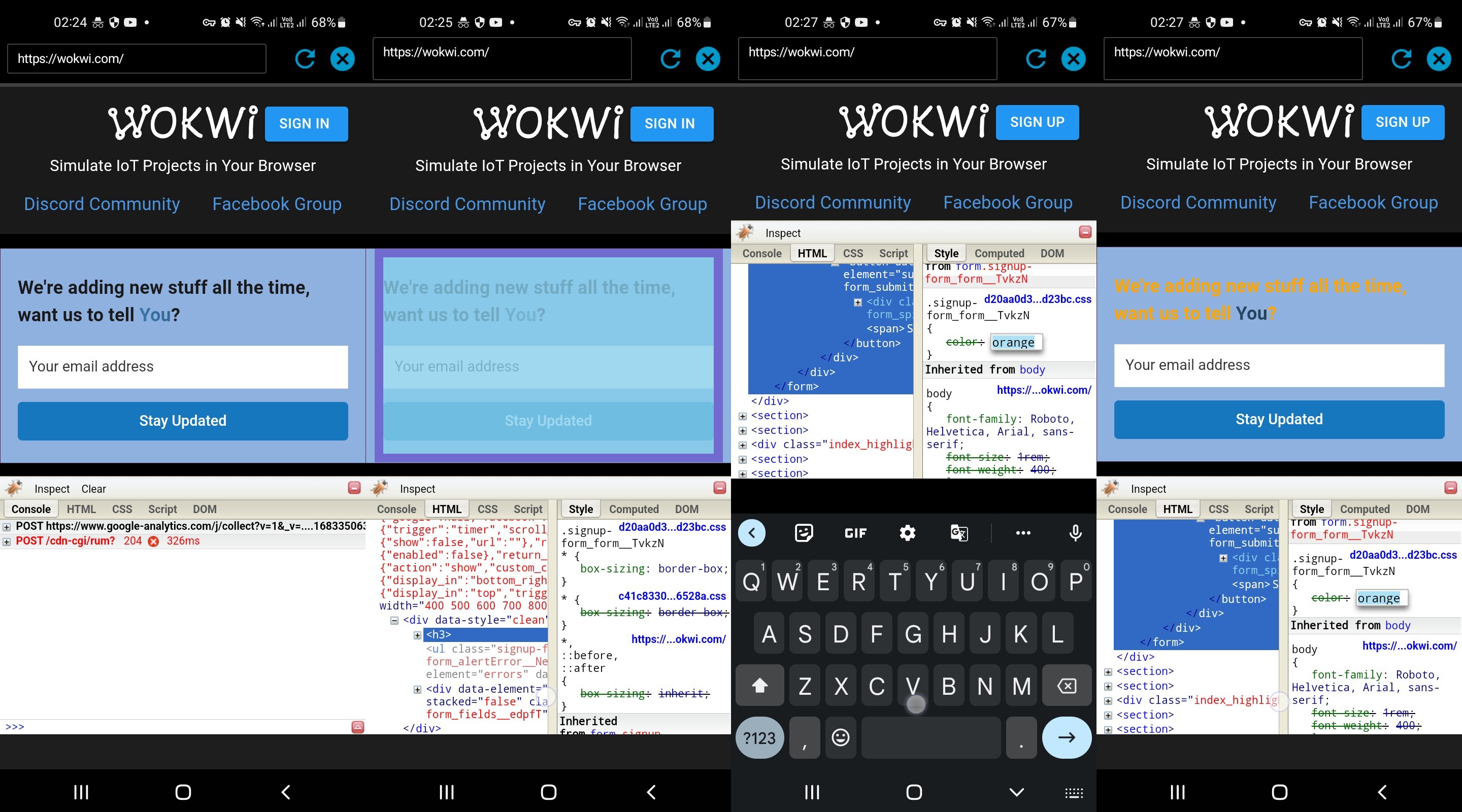 Improve mobile code editor (use CodeMirror instead of Monaco) · Issue #208 · wokwi/wokwi ...