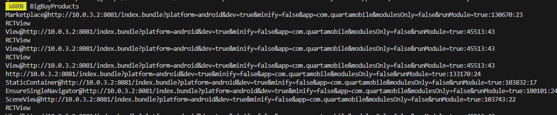 RCT View warning · Issue #38974 · facebook/react-native · GitHub