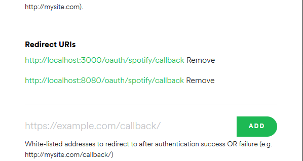 Cant Authenticate With Spotify · Issue 182 · Yooooomiyourspotify · Github 