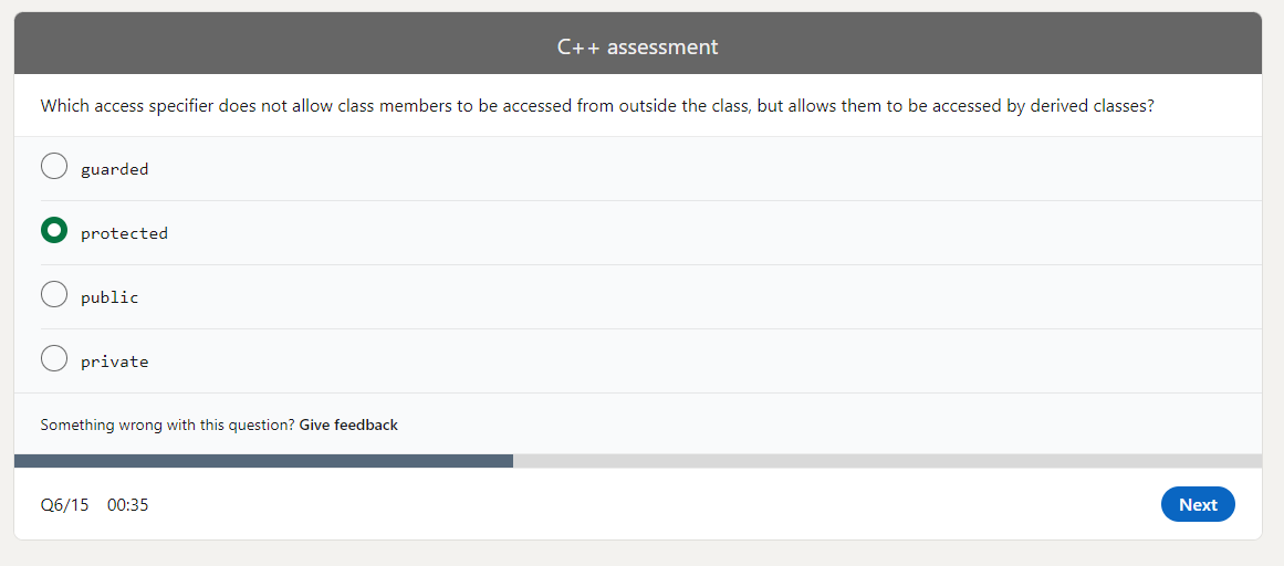 C++ New Question · Issue #3816 · Ebazhanov/linkedin-skill-assessments ...