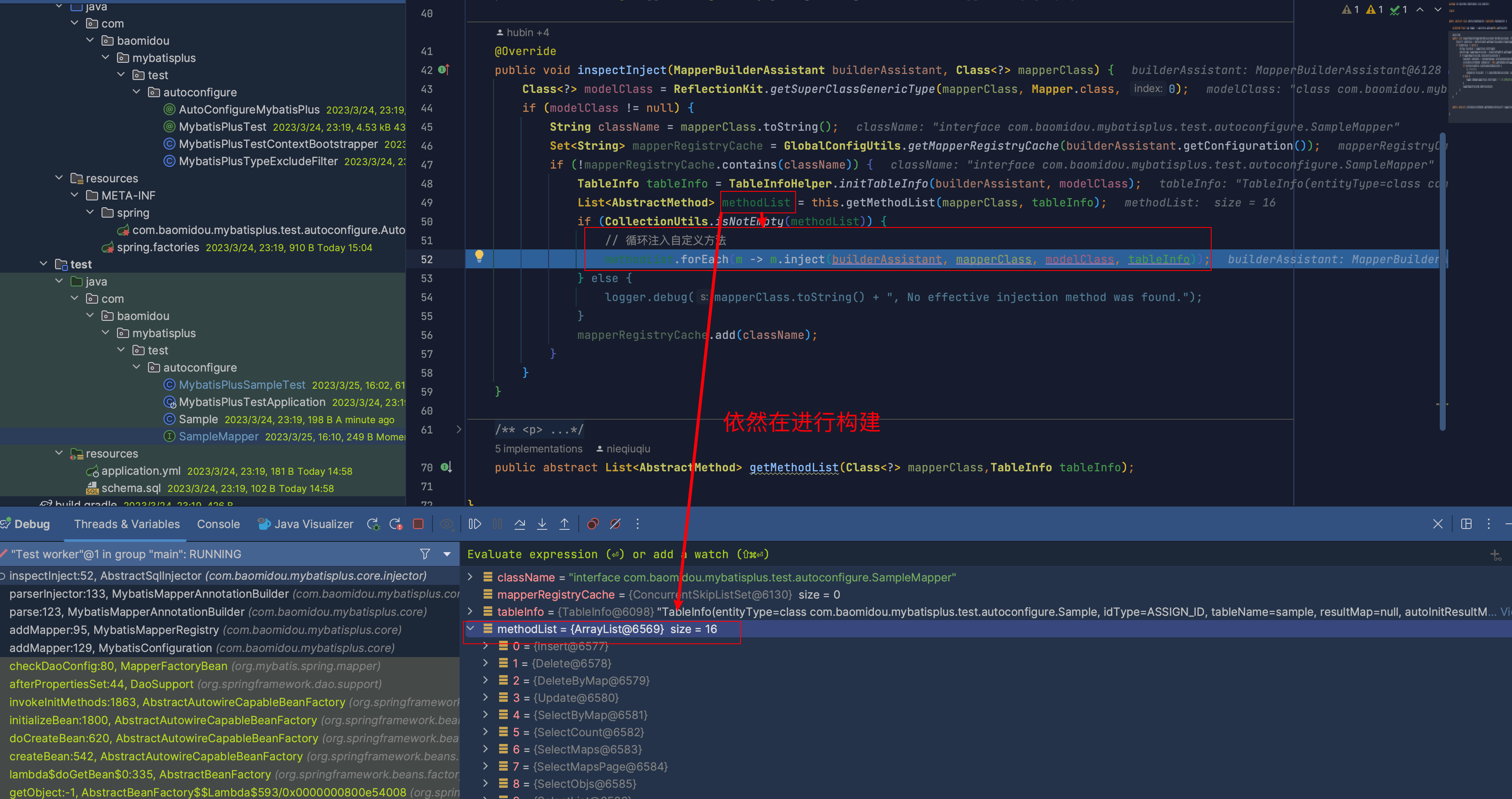 DefaultSqlInjector进行多余的MappedStatement添加 · Issue #5218 · baomidou/mybatis-plus · GitHub