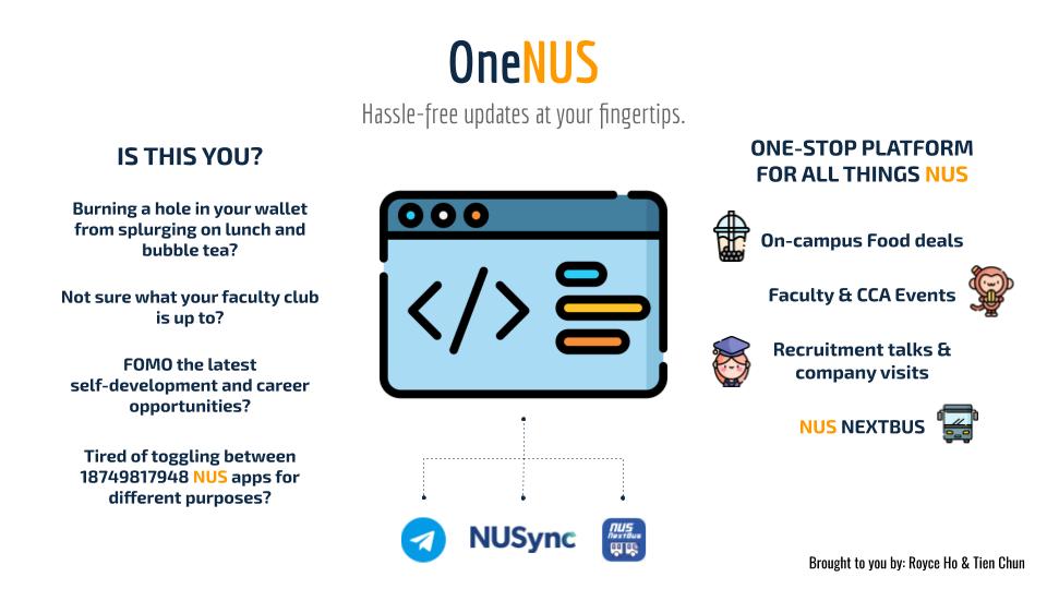 GitHub - TheSpaceCuber/OneNUS: A platform for all the NUS events you need.