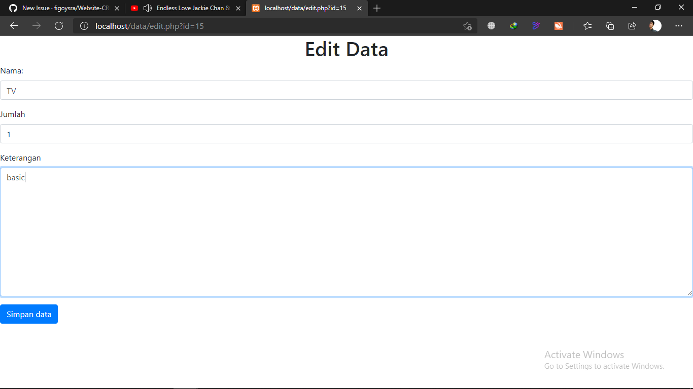 GitHub - vigohanuratama/Website-CRUD