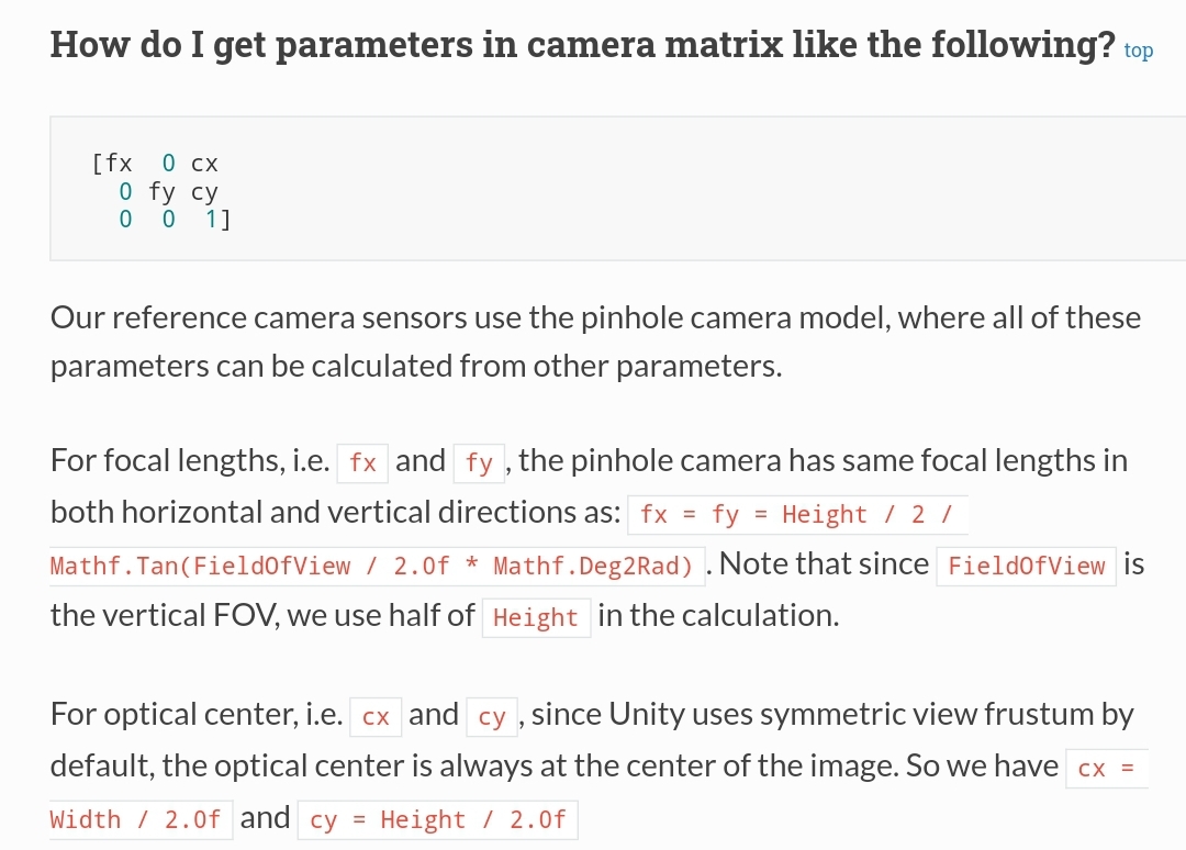 Question about fisheye camera parameters. · Issue #2033 · lgsvl ...