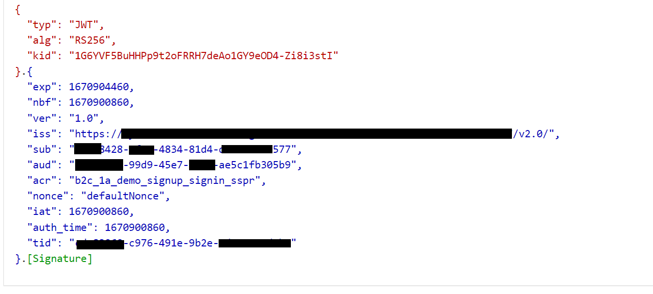 Embedded-password-reset flow does not return 'name', 'given_name' and 'family_name' during sign ...