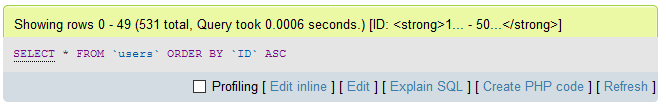Escaping issue on result_query success div · Issue #13434 · phpmyadmin/phpmyadmin · GitHub