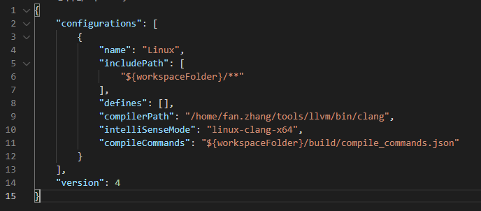 Intellisense error in remote Linux cmake environment with clang++ or ...