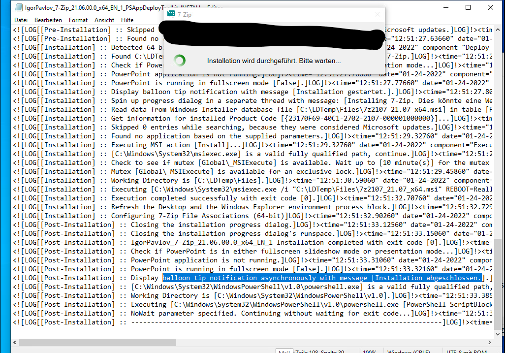 Installation Process dialog is not closing and installation does not finish · Issue #687 ...
