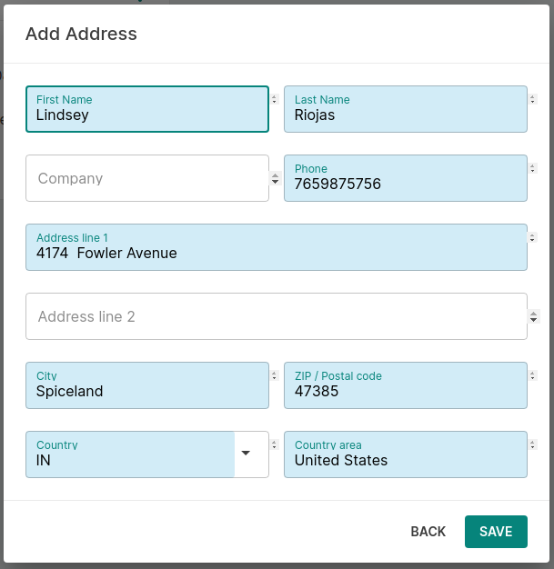 Auto-complete on Add Address modal from User Address Book view · Issue #560 · saleor/saleor ...