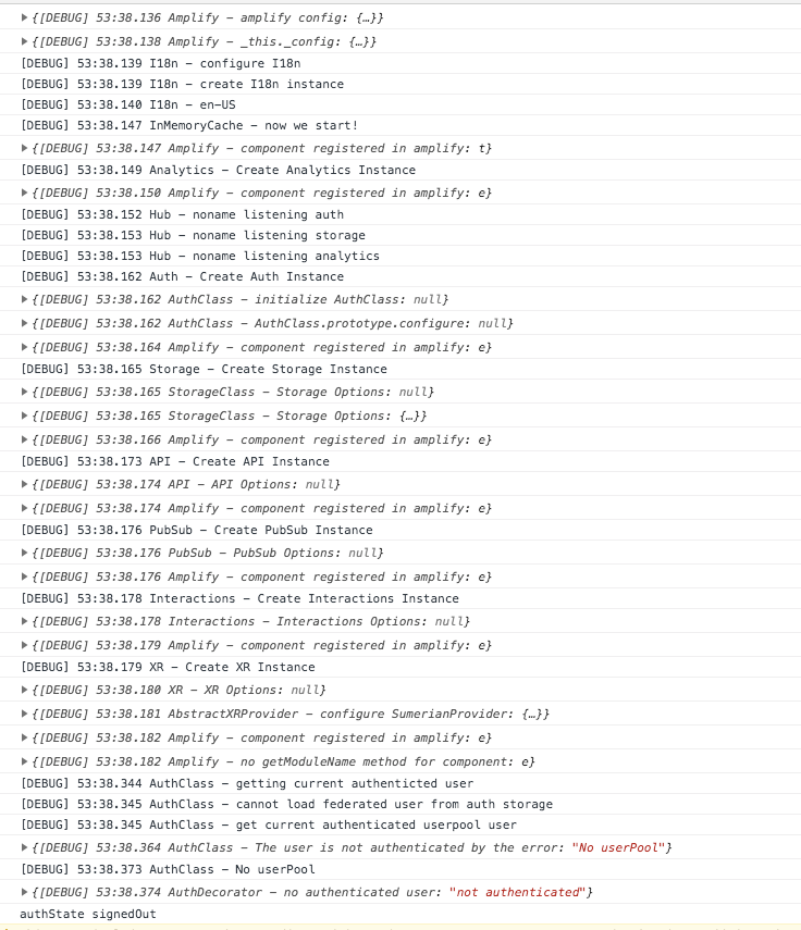 No Userpool Error Message With Aws Amplify Angular On Aot Build · Issue 2094 · Aws Amplify