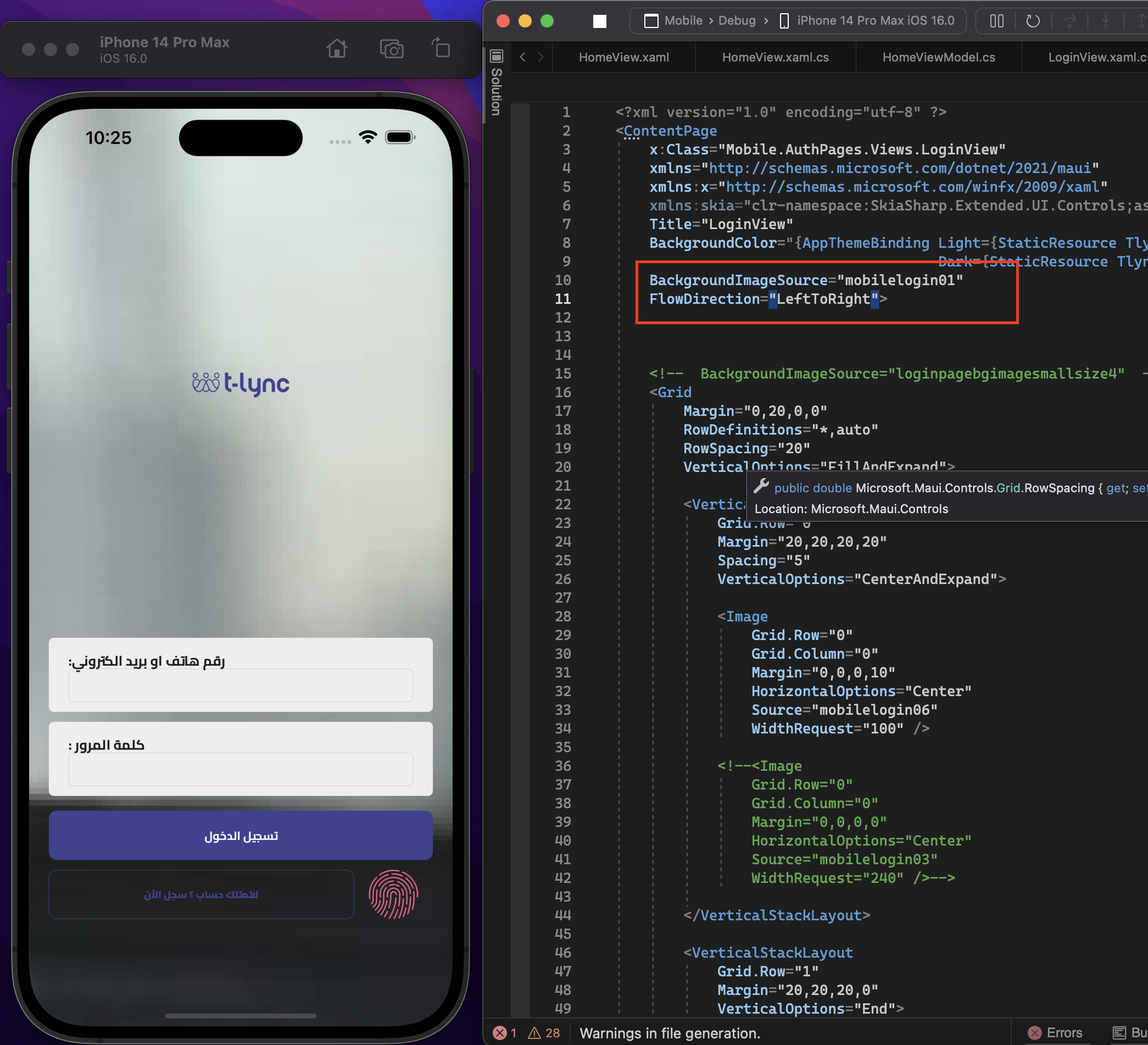 [IOS] Controllers do not appear on ContentPage Set FlowDirection Right To Left · Issue #11362 ...