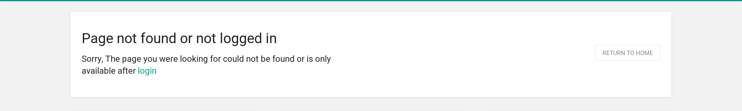 Error page should show a login notice · Issue #1513 · BookStackApp/BookStack · GitHub