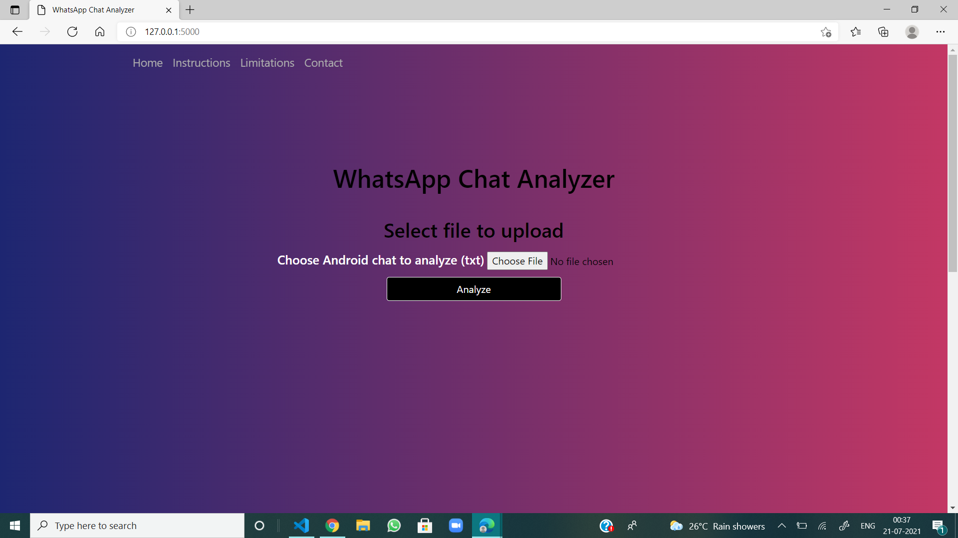GitHub - Tanisha1508/Whatsapp_Analyzer