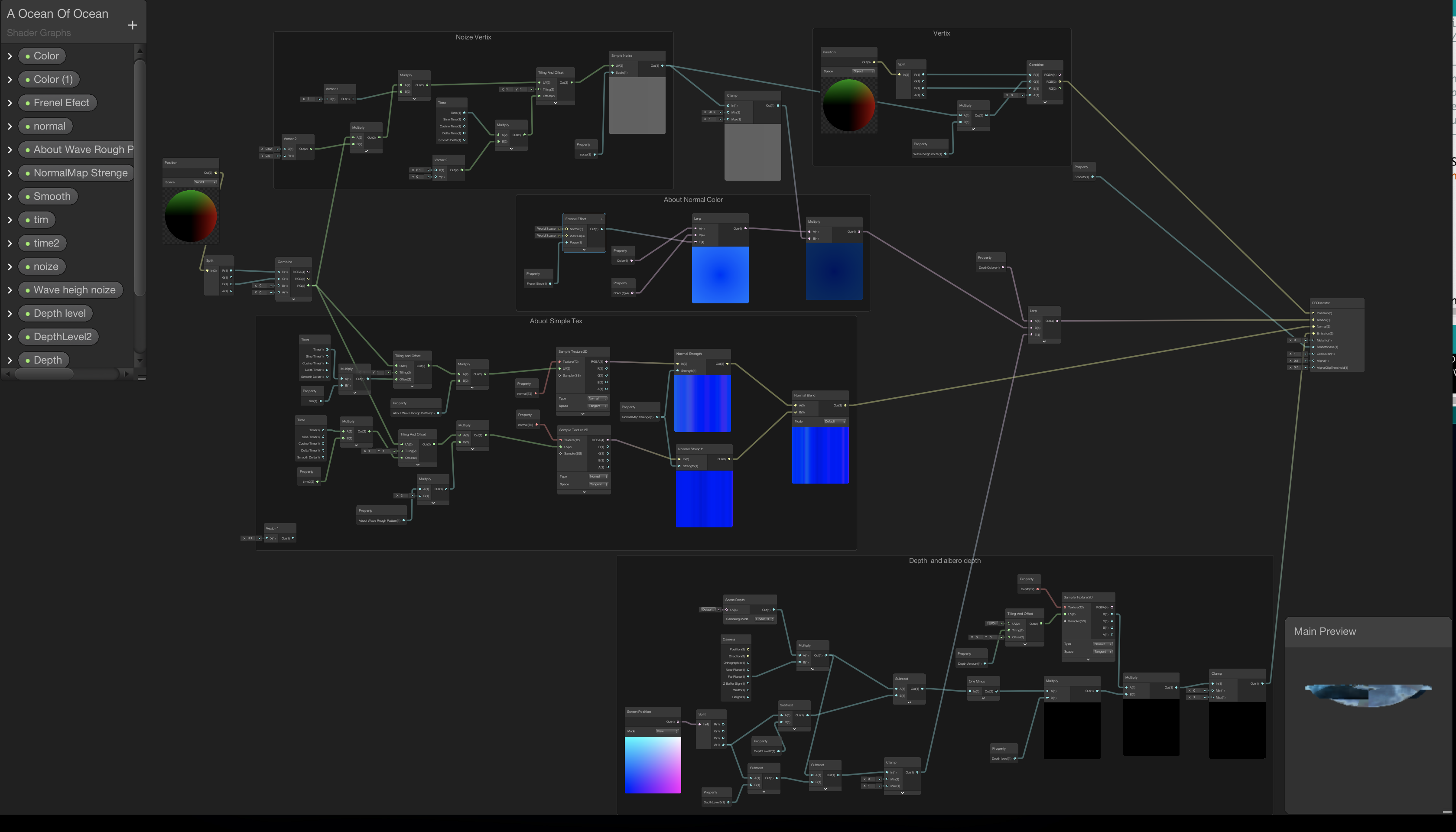 GitHub - naoto-leon/SEA_unity: shader graphでフォトリアルな海を作った。