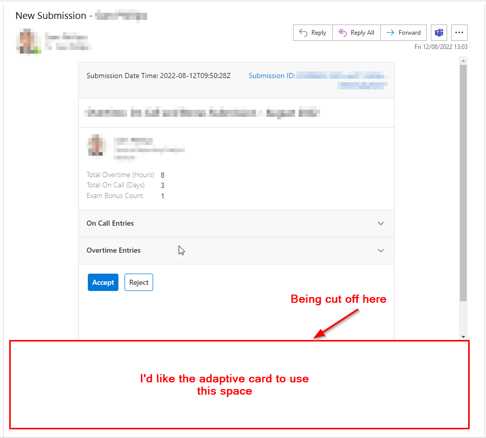 Control Adaptive Card Height when rendering in Outlook · Issue #7759 ...
