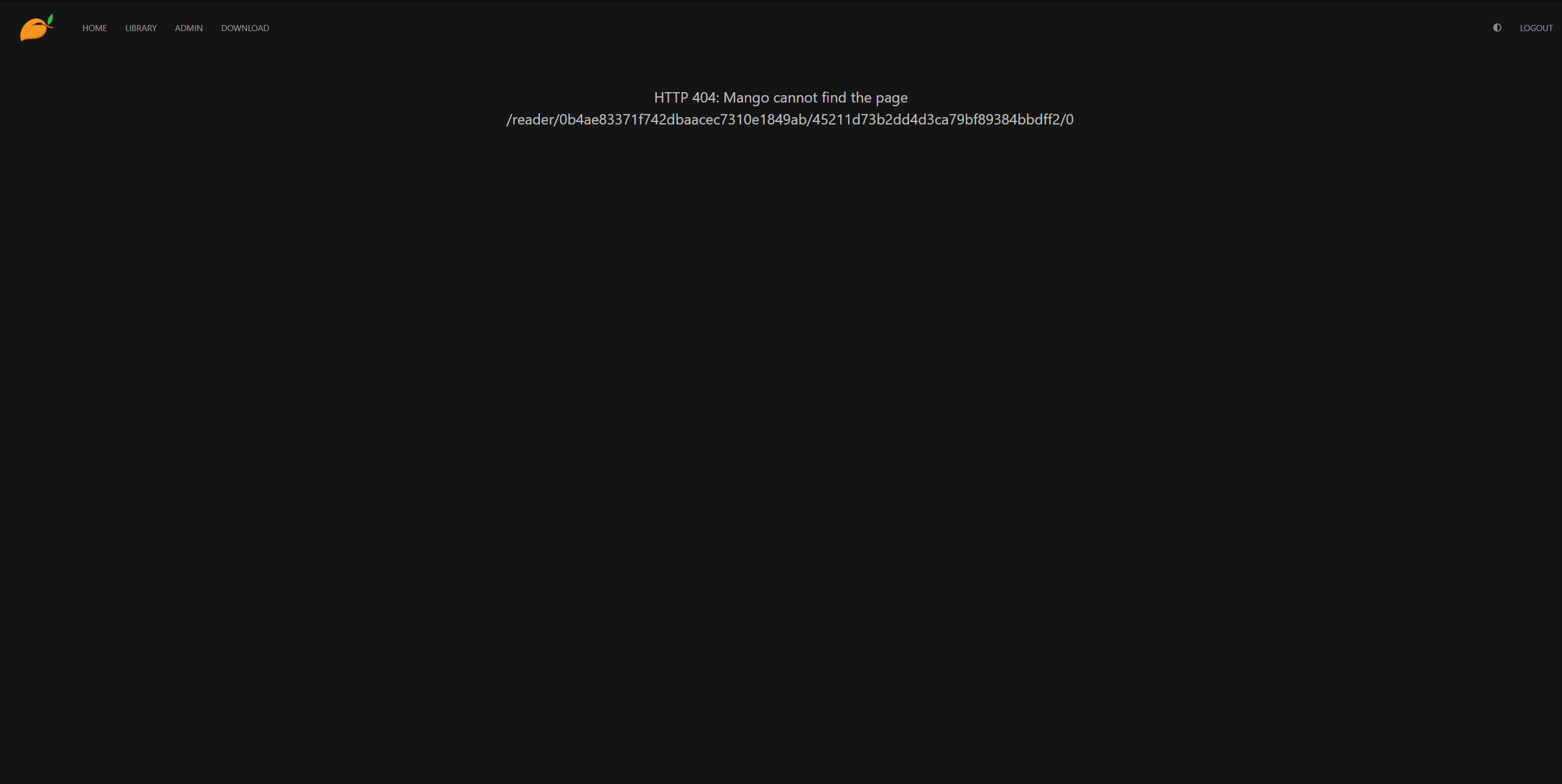 [Bug Report] "Next Entry", HTTP 404 due to page 0 · Issue #104 · getmango/Mango · GitHub