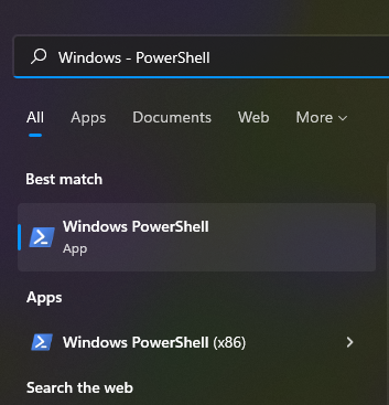 PT Run, searching is not as forgiving as Windows Search, "Program ...