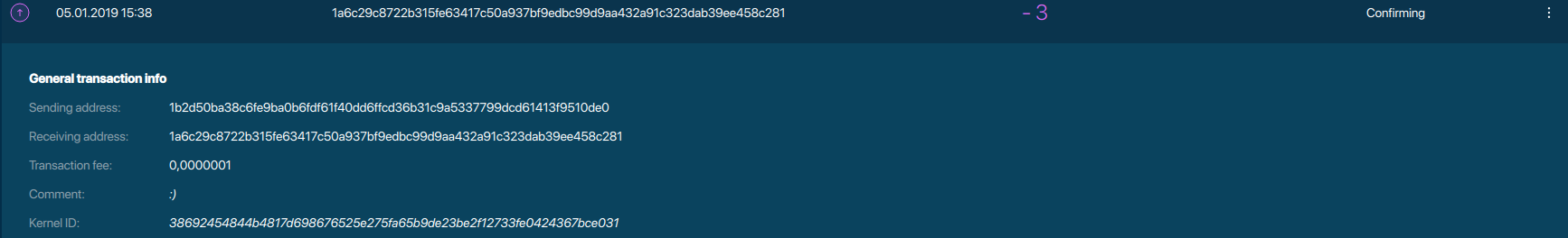 Transaction Stuck At Status Confirming After More Than 1 Day · Issue 298 · Beammw Beam · Github