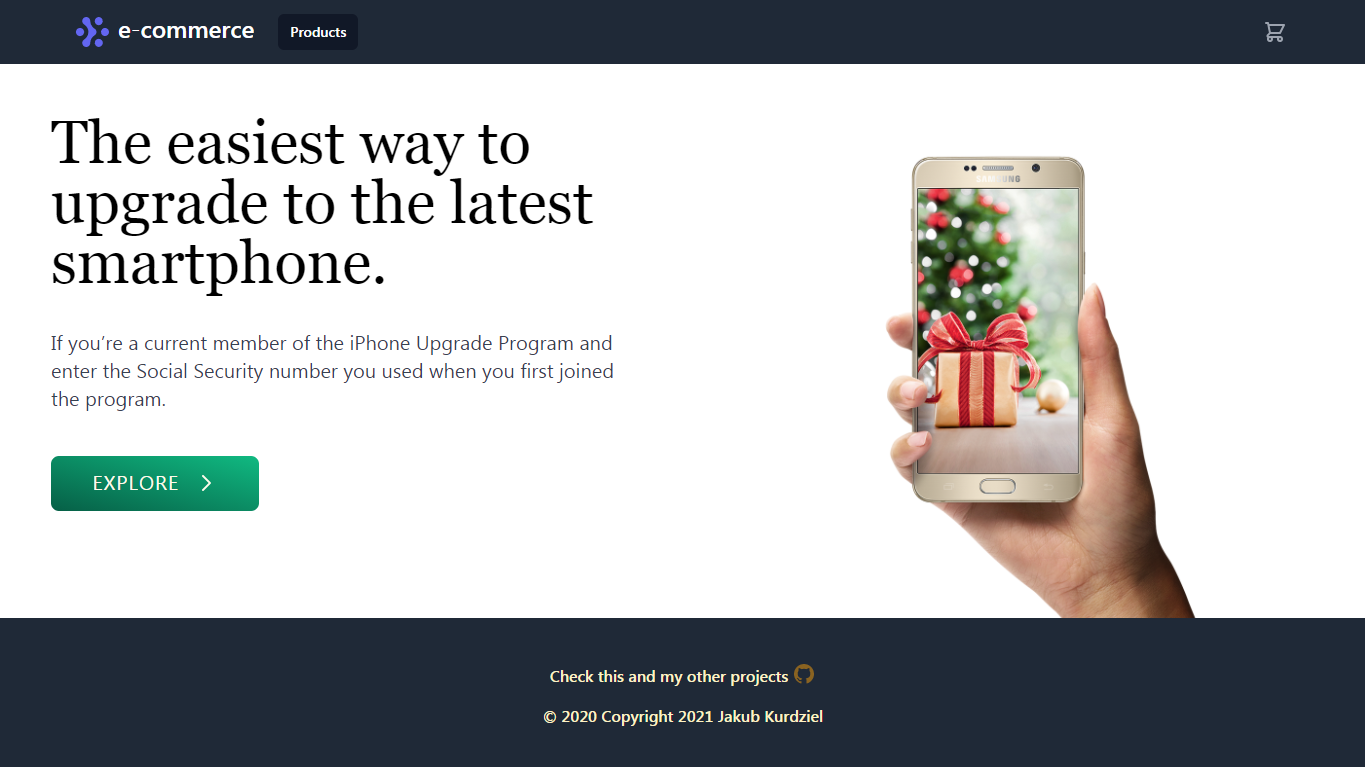 GitHub - kubo550/ecommerce: Test online store to learn e-commerce with ...