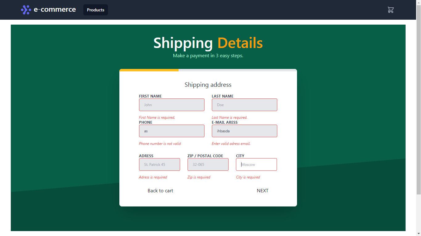 GitHub - kubo550/ecommerce: Test online store to learn e-commerce with ...