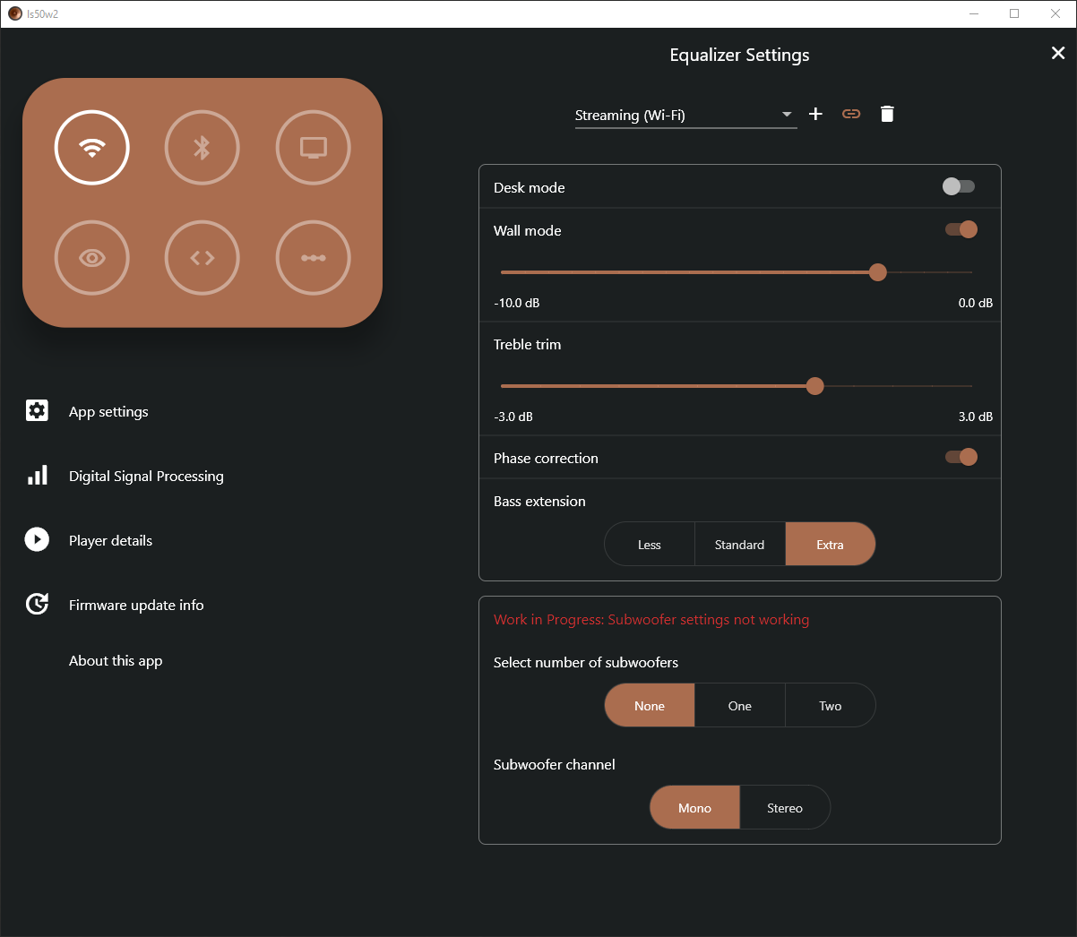 GitHub - pirminj/ls50w2: A Flutter app to control the LS50 Wireless II