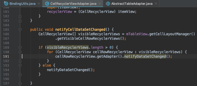 NullPointerException on adapter.notifyDataSetChanged(); in Master ...