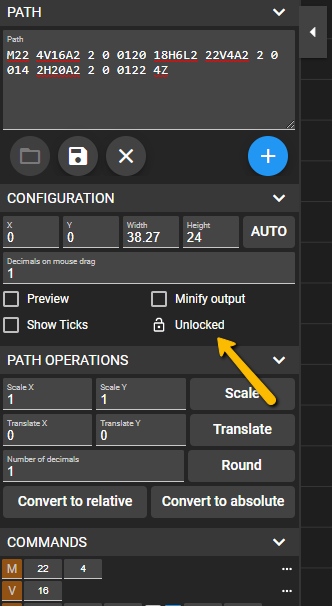Lock Viewport Configuration · Issue 18 · Yqnn Svg Path Editor · Github