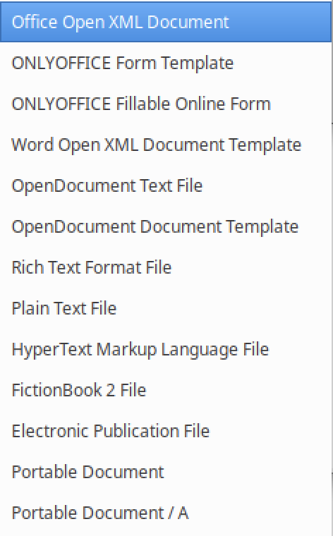 Desktop Editor on XUbuntu missing Save As PDF option · Issue #972 · ONLYOFFICE/DesktopEditors ...
