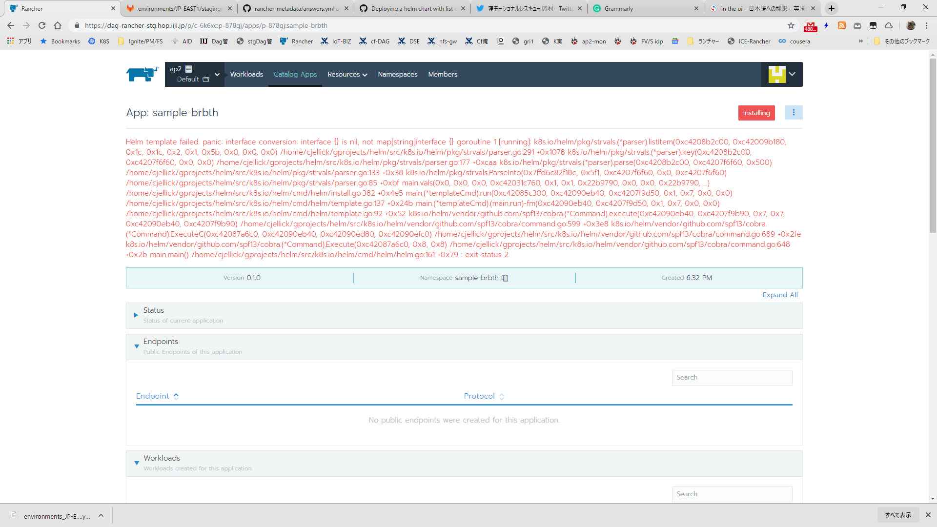 Deploying a helm chart with list of 30 keys times out · Issue #20310 ...