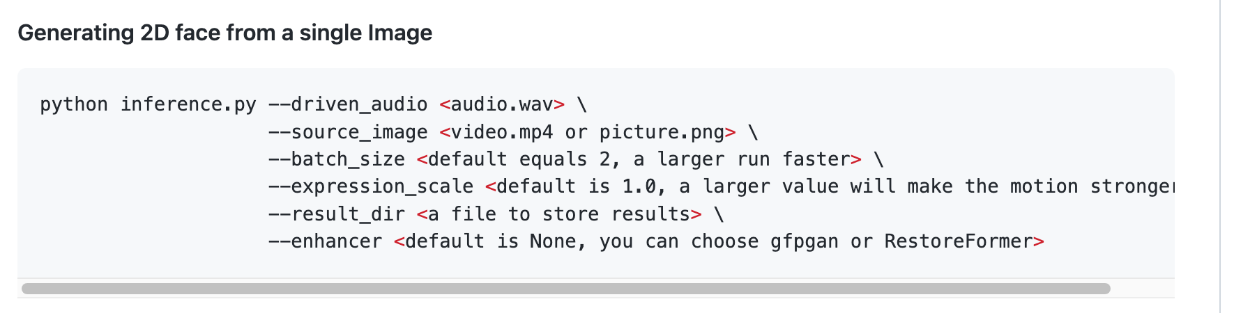 GPU usage Settings · Issue #27 · OpenTalker/SadTalker · GitHub