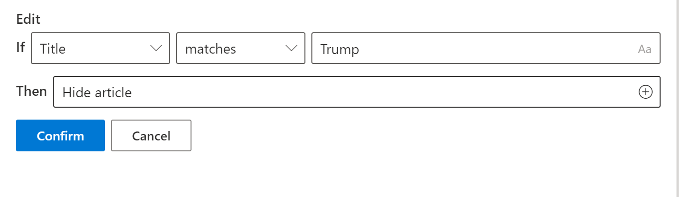 Rules not working. · Issue #451 · yang991178/fluent-reader · GitHub
