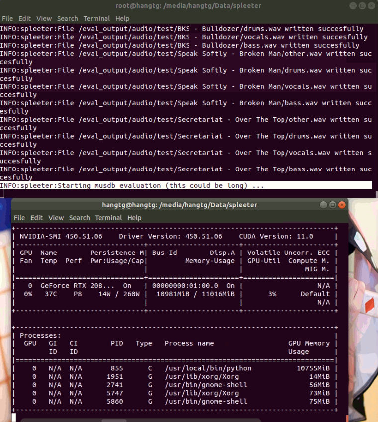[Discussion] How to use/export model after finished training? · Issue #511 · deezer/spleeter ...