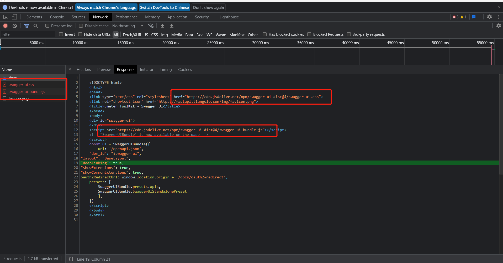 你好，请问dokcer启动后，界面无法加载出来是啥问题 · Issue #9 · lihuacai168/Jmeter-Toolkit · GitHub