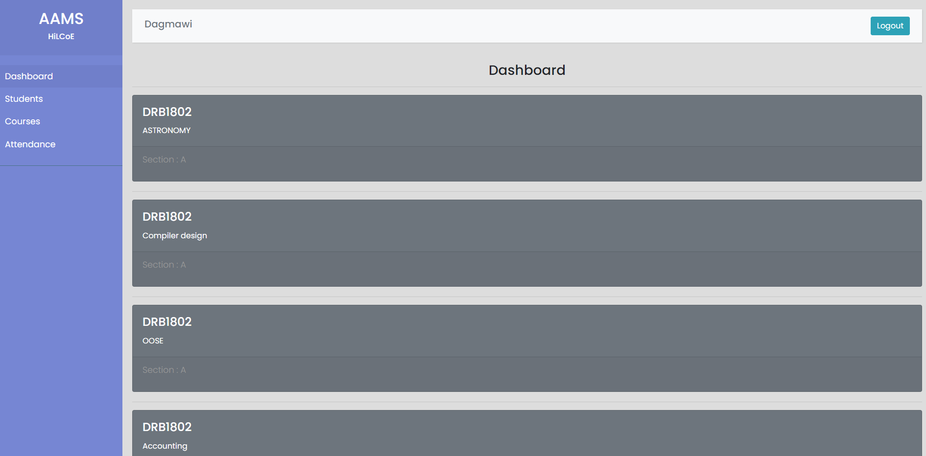 GitHub - Dagmawi-M/AAMS: An automated attendance management system built with ASP.NET MVC
