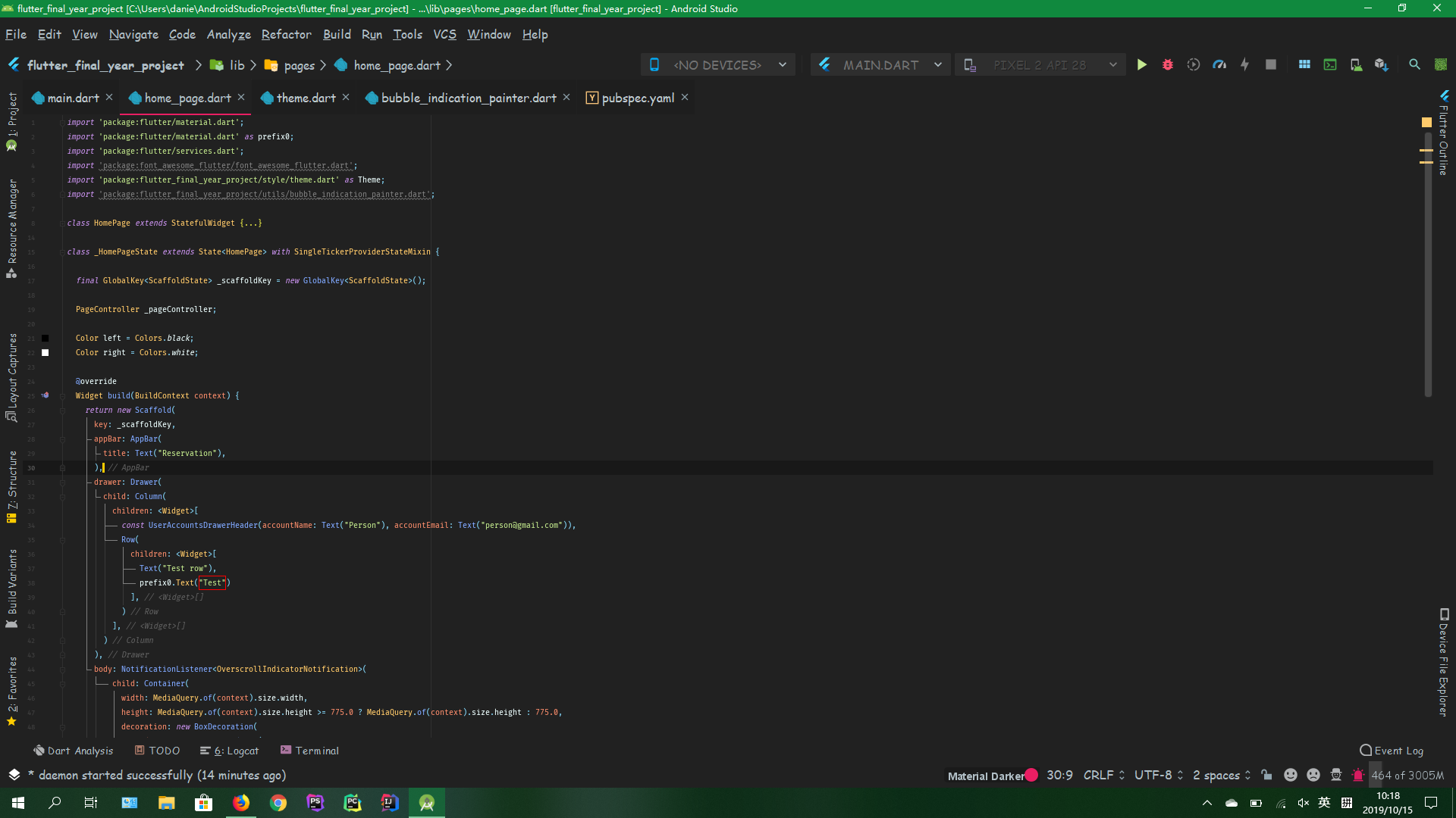 Code completion adds prefix to imports in IntelliJ 2019.1 · Issue #36890 · dart-lang/sdk · GitHub